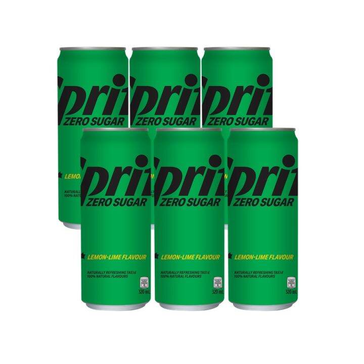 Sprite No Sugar 320ml - Pack of 6 | Lazada PH