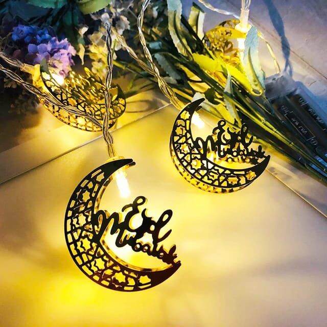 Lampu Lebaran Dekorasi Idul Fitri Lebaran EID Mubarak Ramadhan | Lazada ...