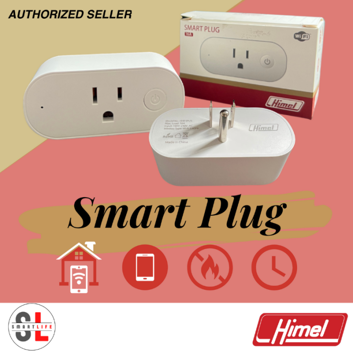 Himel Smart Wi-Fi Plug US (1pc/box) - 100-240V - 16A - Works with ...