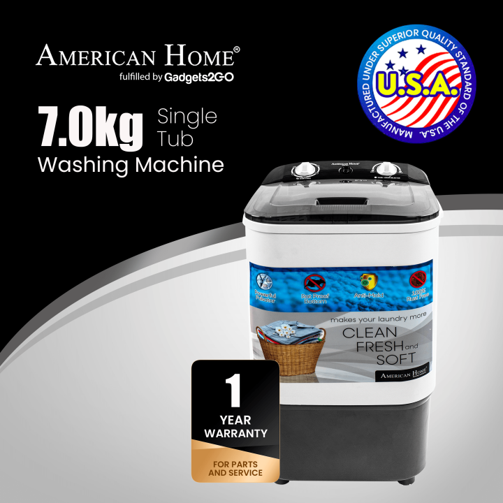 American Home 7.0 Kg. Top Load Washing Machine AHW-717 | Lazada PH