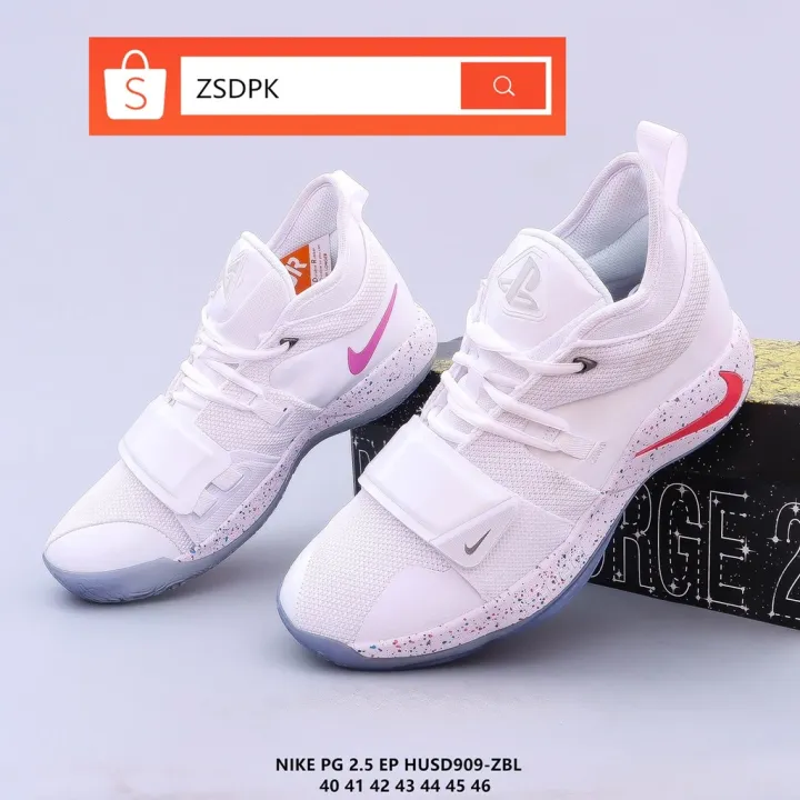 Original Nike Pg 2.5 Ep White Casual Sport Running Shoes for MengDF ...