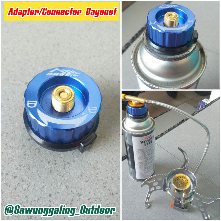 Adapter Adaptor Konektor Penghubung Kompor Ultralight ke Tabung Gas ...