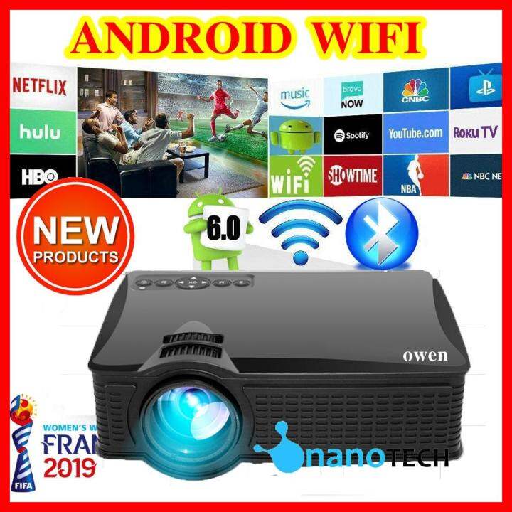 โปรเจคเตอร์ Projector Owlenz รุ่น SD50 ANDROID WIFI | Lazada.co.th