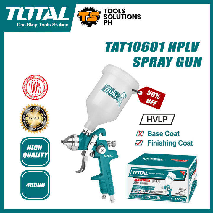 TOTAL HANDTOOLS TAT10601 HVLP SPRAY GUN | Lazada PH