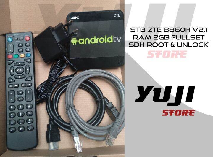 STB Android TV Box ZTE B860H v2.1 RAM2GB FULLSET MURAH - Sdh Root dan Unlock | Lazada Indonesia