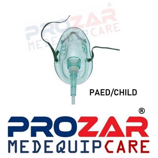 OXYGEN MASK PAEDIATRIC CHILD WITH 7 FEET TUBING FOR OXYGEN CONCENTRATOR ...