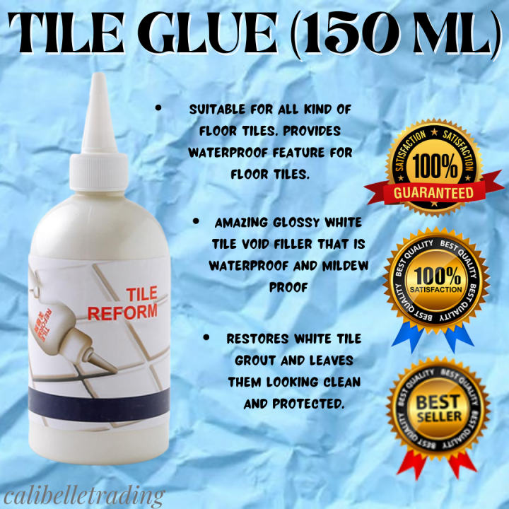 Best Seller TILE GLUE (150ML) | Tile Reform Grout Cleaner | Tile Gap ...