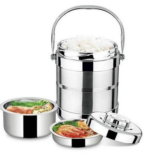 Rantang Lets Stainless Steel Lunch Box Stainless Steel 1,3 L rantang ...