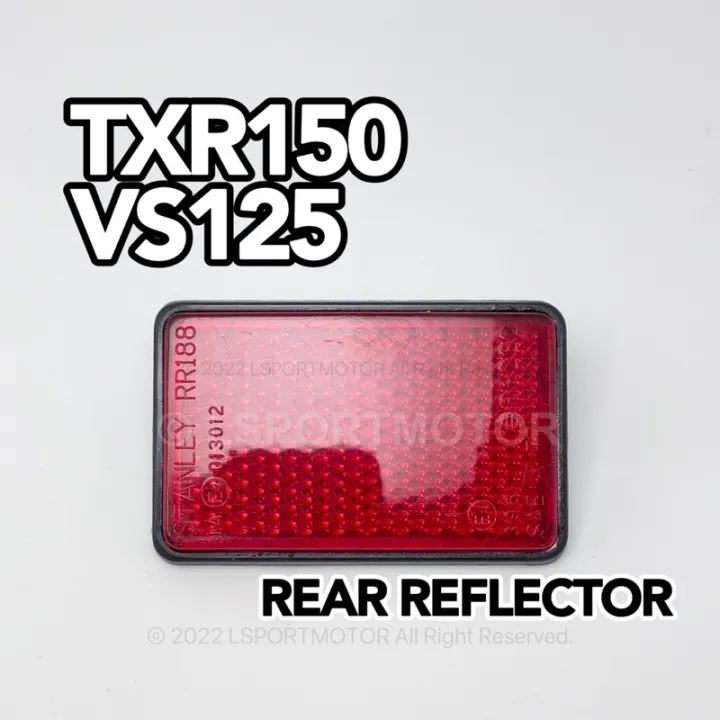 SUZUKI PANTHER TXR150 / VS125 REAR REFLECTOR (RED) TXR 150 PANTHER | Lazada