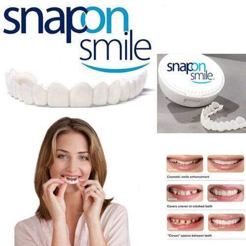 READY STOCK Snap On Smile Silicone Denture Care Instant Perfect ...