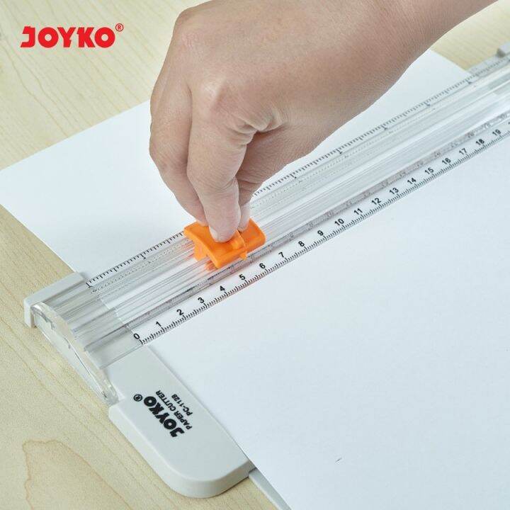 PAPER CUTTER A5 | PEMOTONG KERTAS JOYKO PC-1128 ALAS PUTIH | Lazada ...