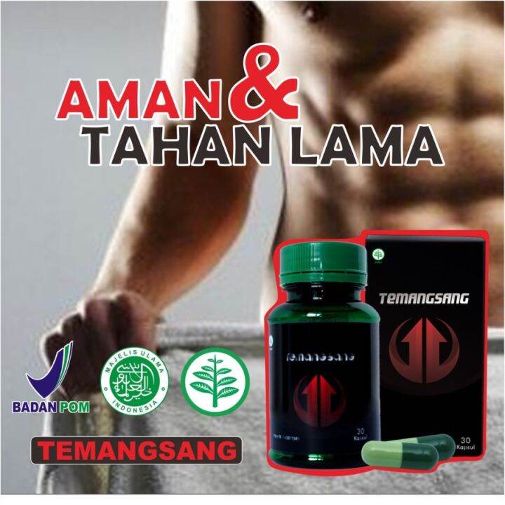 Temangsang Vitamin HERBAL Stamina Pria 100 ORIGINAL dan AMAN | Lazada ...