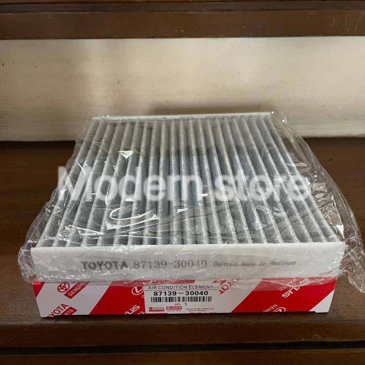 Toyota cabin filter 87139-30040 Charcoal air filter for vios innova fortuner altis yaris camry ...