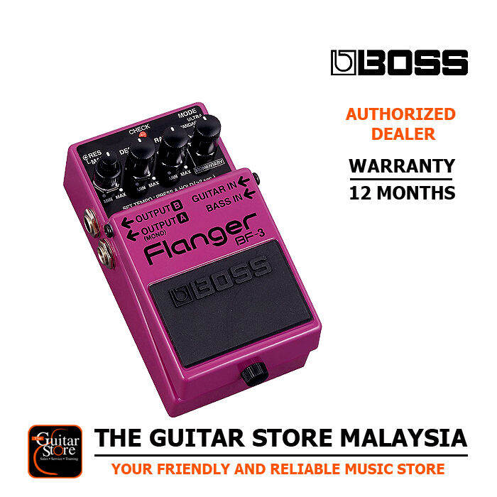 Boss BF-3 Flanger Modulation Electric Guitar Effect Pedal (BF3) | Lazada