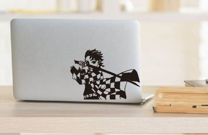 Stiker Tanjiro Kamado Kimetsu No Yaiba Demon Slayer Cut Anime Manga ...