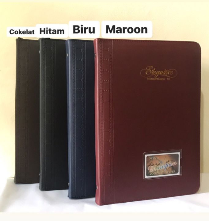 Dokumen keeper "elegance" resleting isi 40 F4 / document keeper/ Map ...