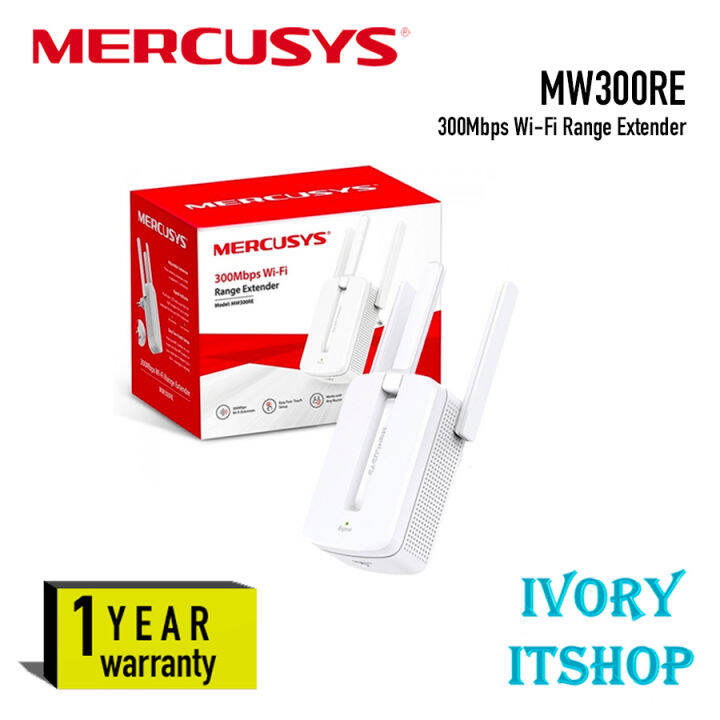 Mercusys MW300RE Wireless 300Mbps Range Extender MW300RE/ivoryitshop ...