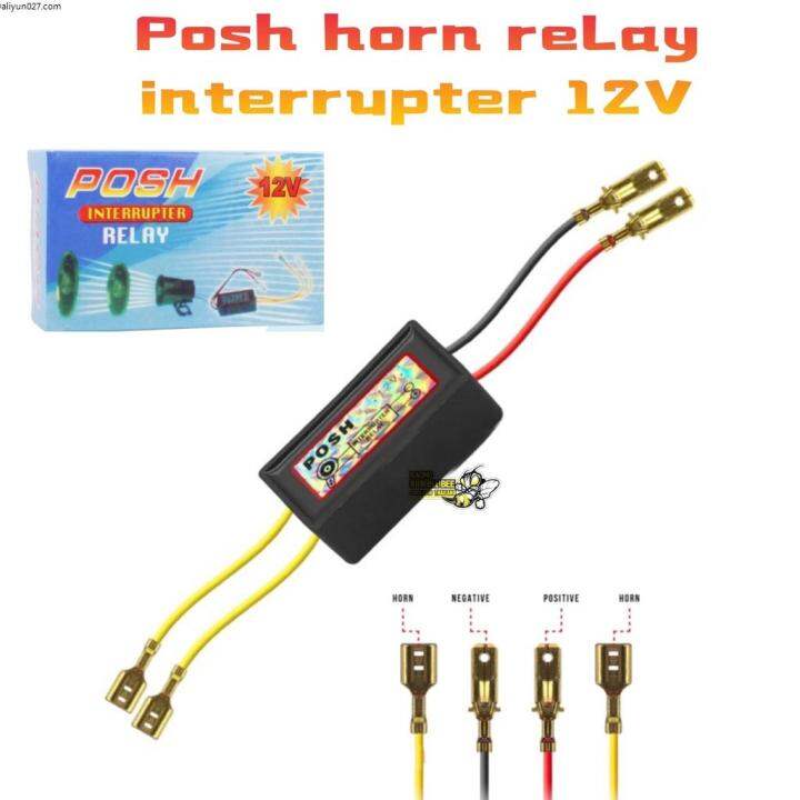 Horn relay 24v Horn relay with sound Horn relay 12v with socket ♚posh ...