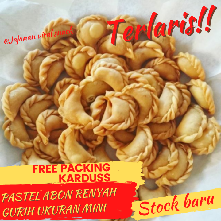 COD Snack kiloan PASTEL MINI ABON 125 gram LEBARAN SNACK | MAKANAN ...