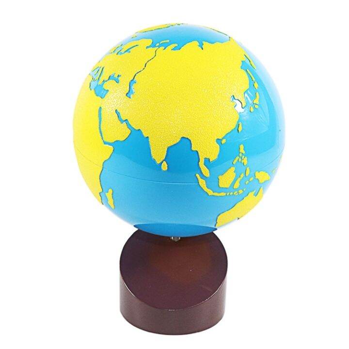 Montessori Geography Materials Globe Of World Parts/ Continents ...