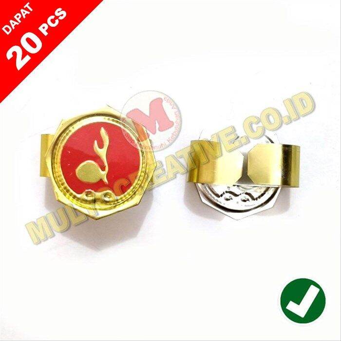 Ring Kacu Pramuka Penggalang Warna Merah Ring Pramuka Model Segi 8 ...