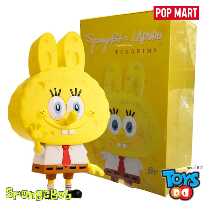 POP MART Labubu× SpongeBob Figurine | Lazada.co.th