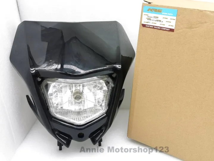 Headlight For XRM New Black/blue/red / Cowling | Lazada PH