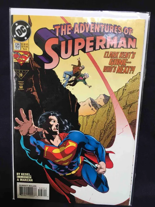 Adventures of Super Man 523 by DC Comic Book Printed 1995 Original ...
