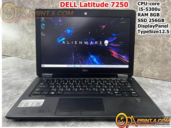 Notebook DELL Latitude 7250 intel i5-5300u RAM 8GB SSD 128GB 12.5 inch ...