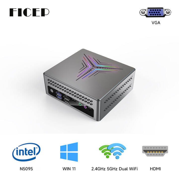 Free shipping JK01 N5095 Win11 In Mini PC 11th Celeron HDMI-Compatible ...
