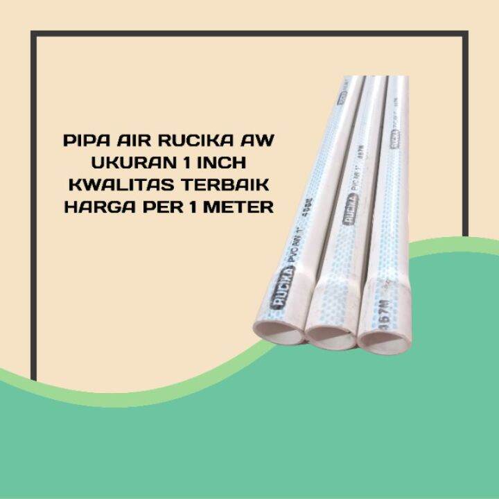 RUCIKA PIPA PVC AW 1" PIPA PARALON PRALON 1 INCH / PIPA AIR RUCIKA ...