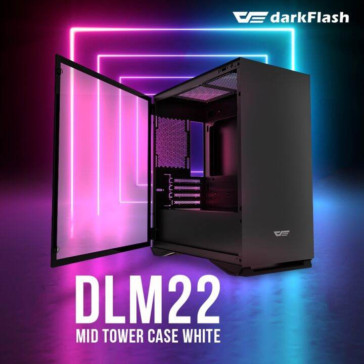 【ZDsIrvwH】【qSreNqXL】Computer Case DarkFlash DLM22 Mid Tower Case, Brand ...