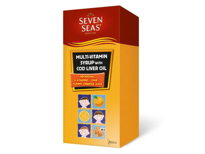 Seven Seas Kids Multivitamin Syrup With Cod Liver Oil 500ml Exp: 01/ ...