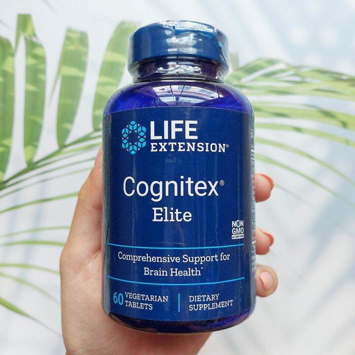 ผลิตภัณฑ์เสริมอาหาร เพื่อสุขภาพสมอง Cognitex Elite 60 Vegetarian ...