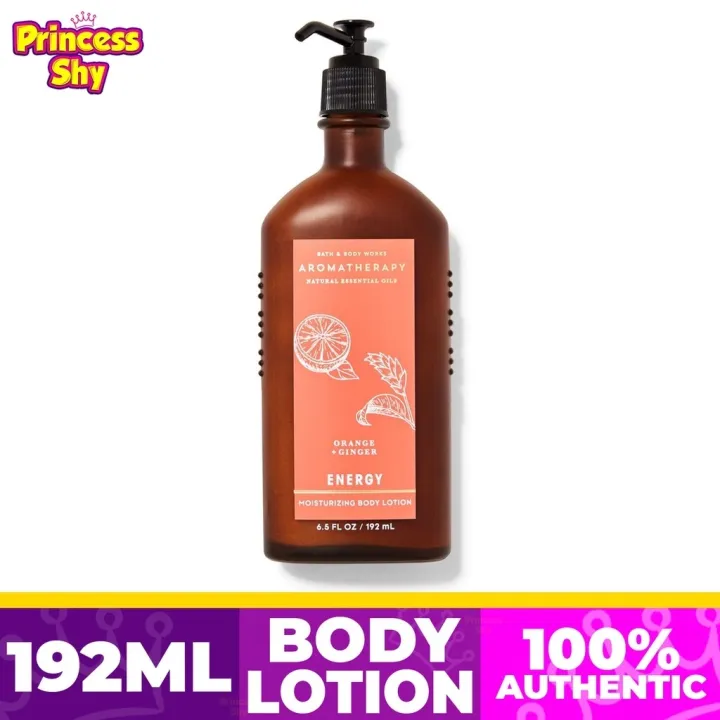 Bath and Body Works Aromatherapy Energy Orange Ginger Lotion | Lazada PH