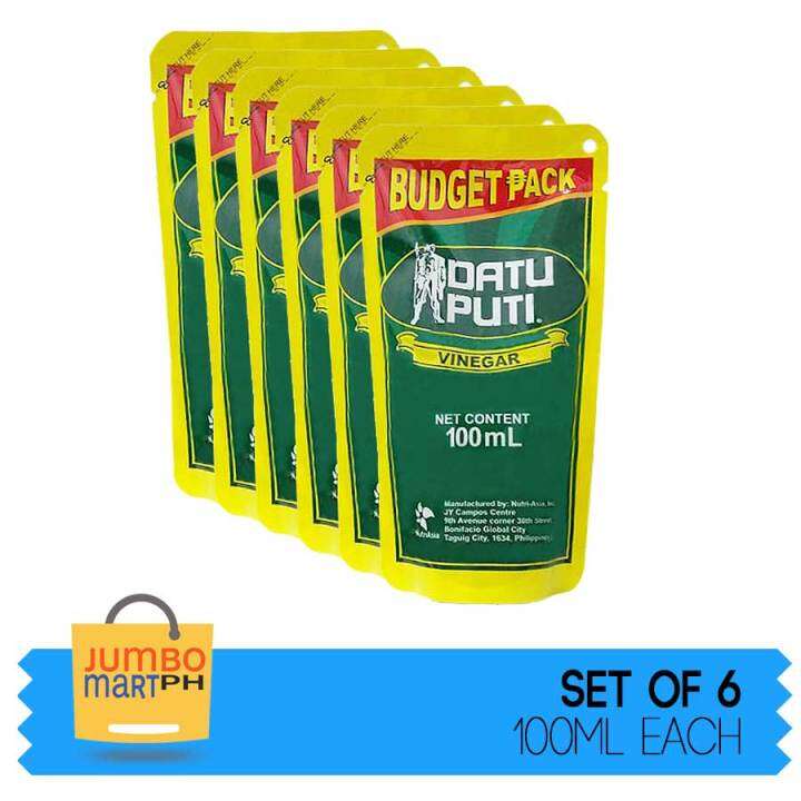 DATU PUTI VINEGAR BUDGET PACK / SET OF 6 / 100ML EACH | Lazada PH