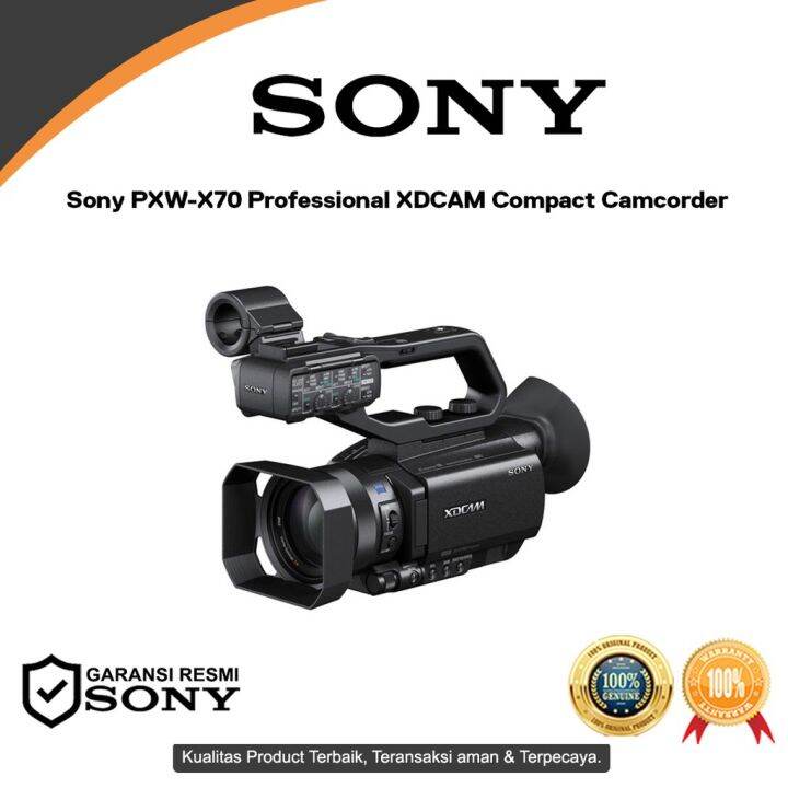 Sony PXW-X70 Professional XDCAM Compact Camcorder - Handycam Sony X 70 | Lazada Indonesia