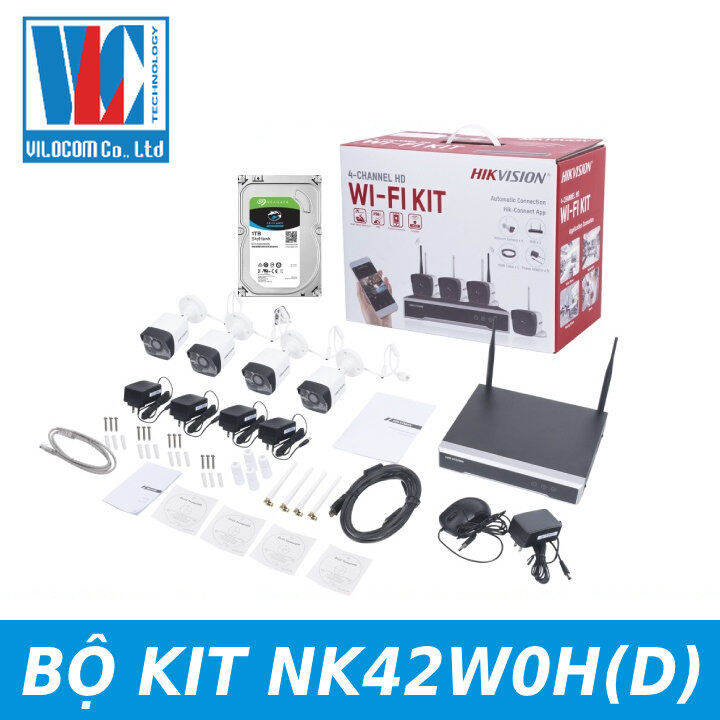 Trọn bộ KIT WIFI HIKVISION NK42W0H(D) Wi-Fi Kit giải pháp nhanh gọn và ...