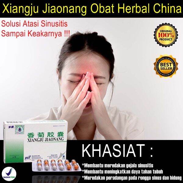PROMO obat cina xiangju jiaonang buchang xiangju jiaonang obat sinusitis pilek menahun obat ...