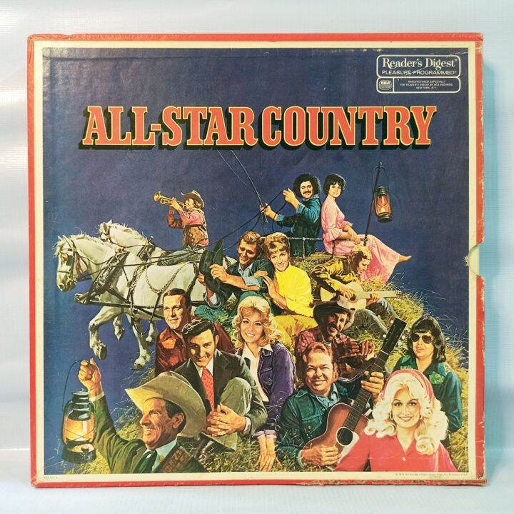 (Box Set, 8 LPs) Dolly Parton, Roy Clark, Charlie Rich, Marty Robbins ...