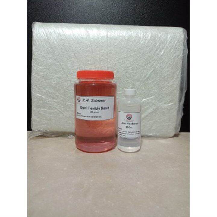 Fiberglass DIY 500ml Semi Flex (Premixed) Resin Kits | Lazada PH