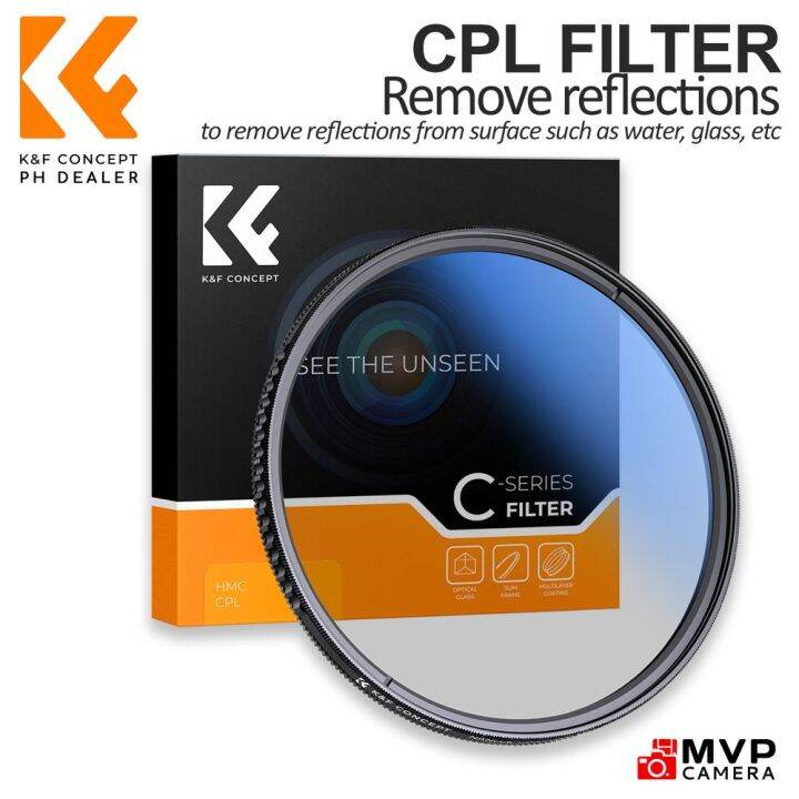 [AUTHORIZED PH] K&F KF CONCEPT CPL Slim Multi-Coated Circular Polarizer ...