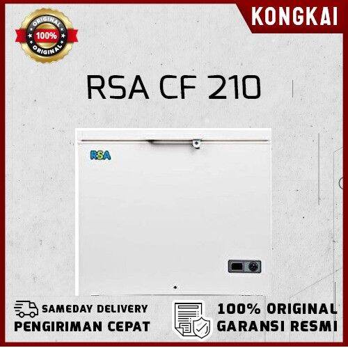 CHEST FREEZER RSA CF-210 / LEMARI PEMBEKU RSA 200 LITER | Lazada Indonesia