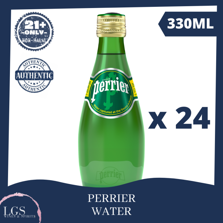 PERRIER WATER 33CL x 24BTL | Lazada
