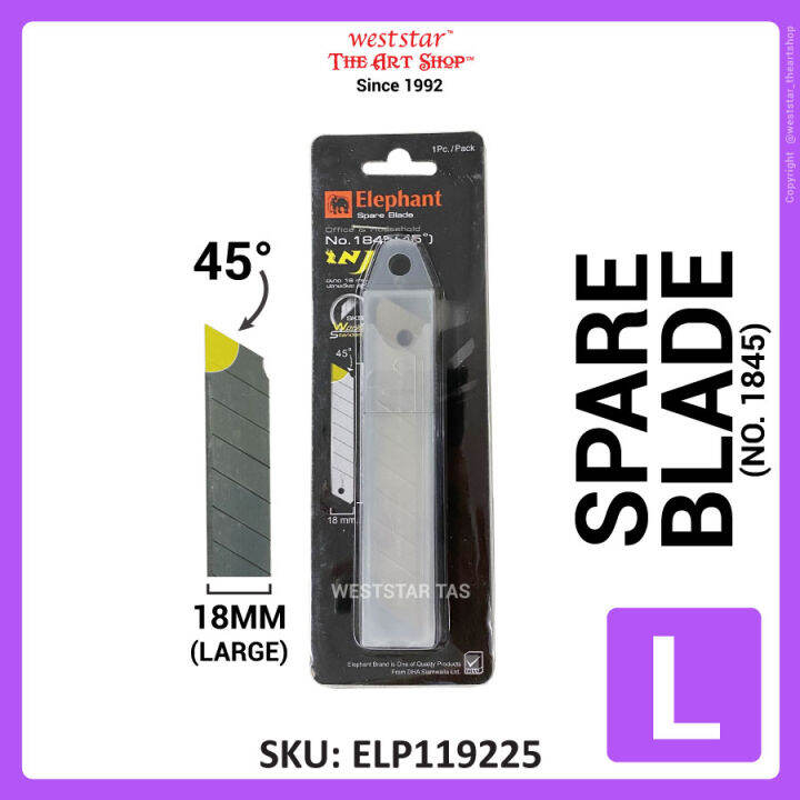 [Weststar TAS] Elephant Small Blade, Spare Blade, Cutter Blade Small ...
