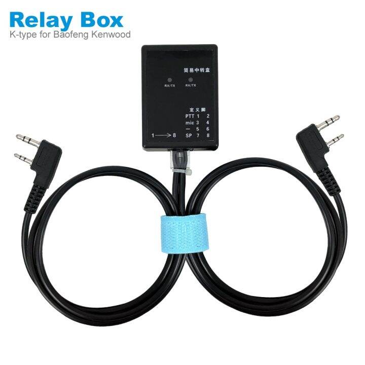 DIY Repeater RX/TX Box TX And Rx Indicat For BAOFENG TYT WOUXUN KIRISUN ...