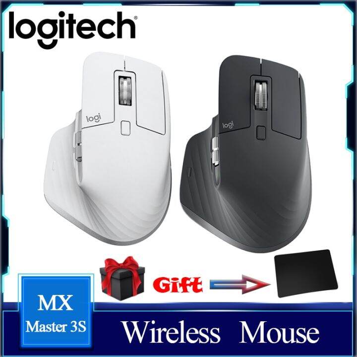 Logitech MX MASTER 3S 2.4GHz Wireless Mouse DPI 8000 Laser Wireless ...