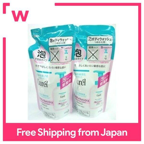Kao Curel Foam Body Wash Refill 380 ml x 2 | Lazada PH