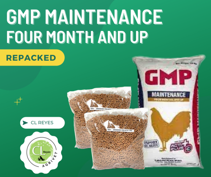 [CL REYES] 2KG GMP Maintenance 4 months and up for Gamefowl Fighting Cocks / Repacked 1kg 2kg ...