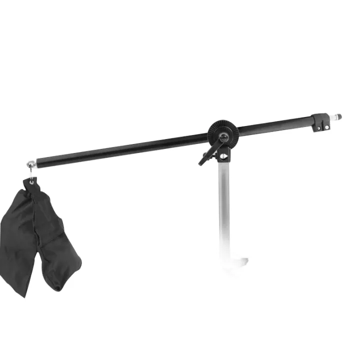 140cm 4.5 Feet Cross Arm Bracket Telescopic Boom Arm Stand with ...